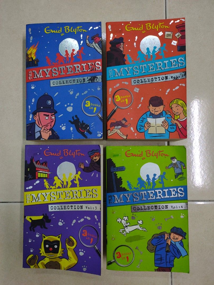 [Used] Enid Blyton The Mysteries Collection Series (YA / Crime ...