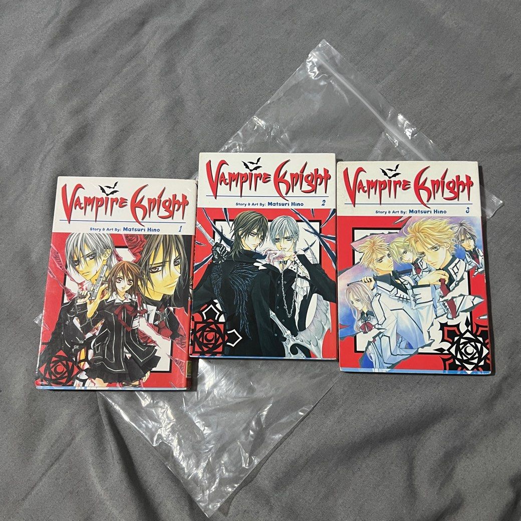 Vampire Knight Vol.1,2,3 by Matsuri Hino (English), Hobbies & Toys ...