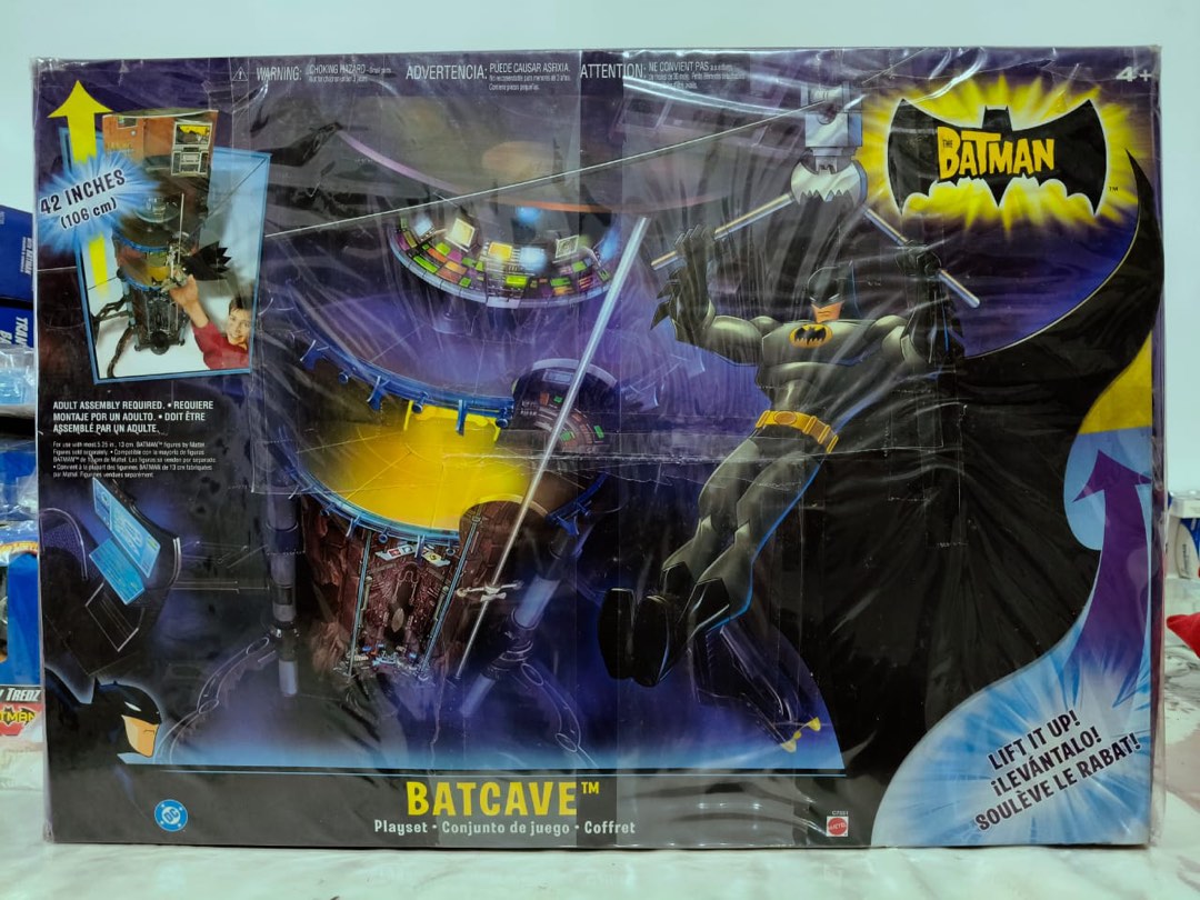 Vintage Batman Batcave Playset Mattel (2004), Hobbies & Toys, Toys ...