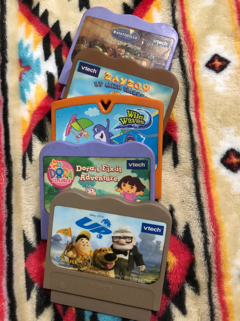 Vtech game carts lot, Video Gaming, Video Games, Others on Carousell