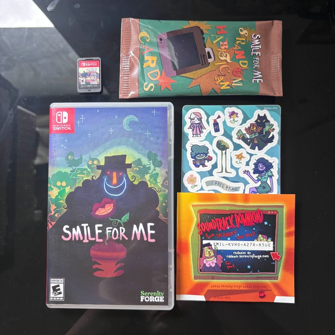W/ FREEBIES Smile For Me Nintendo Switch Game by SerenityForge, Video ...