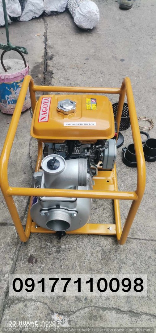 Water pump w/ robin engine, Commercial & Industrial, Construction Tools ...