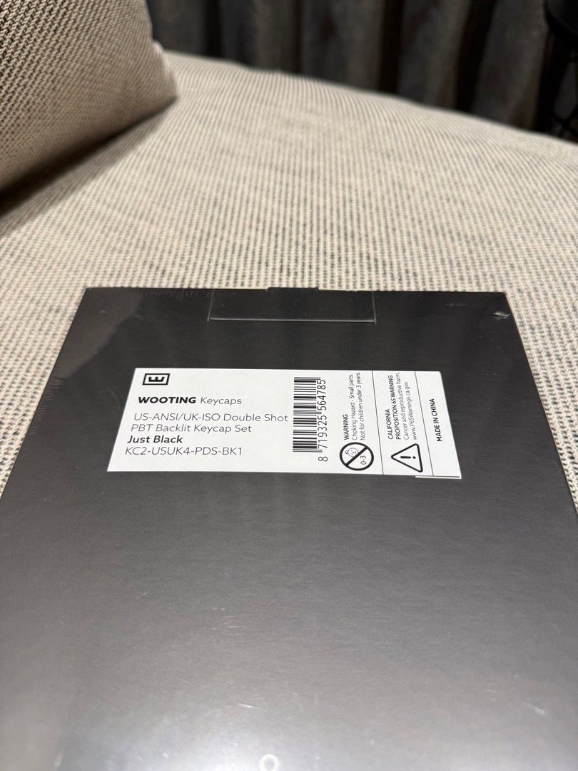 Wooting Double Shot Backlit PBT Keycap Set - Just Black, Computers ...