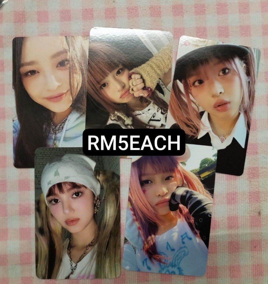 WTS IVE OFFICIAL PHOTOCARD WONYOUNG LIZ GAEUL LEESEO YUJIN REI DIVE ...