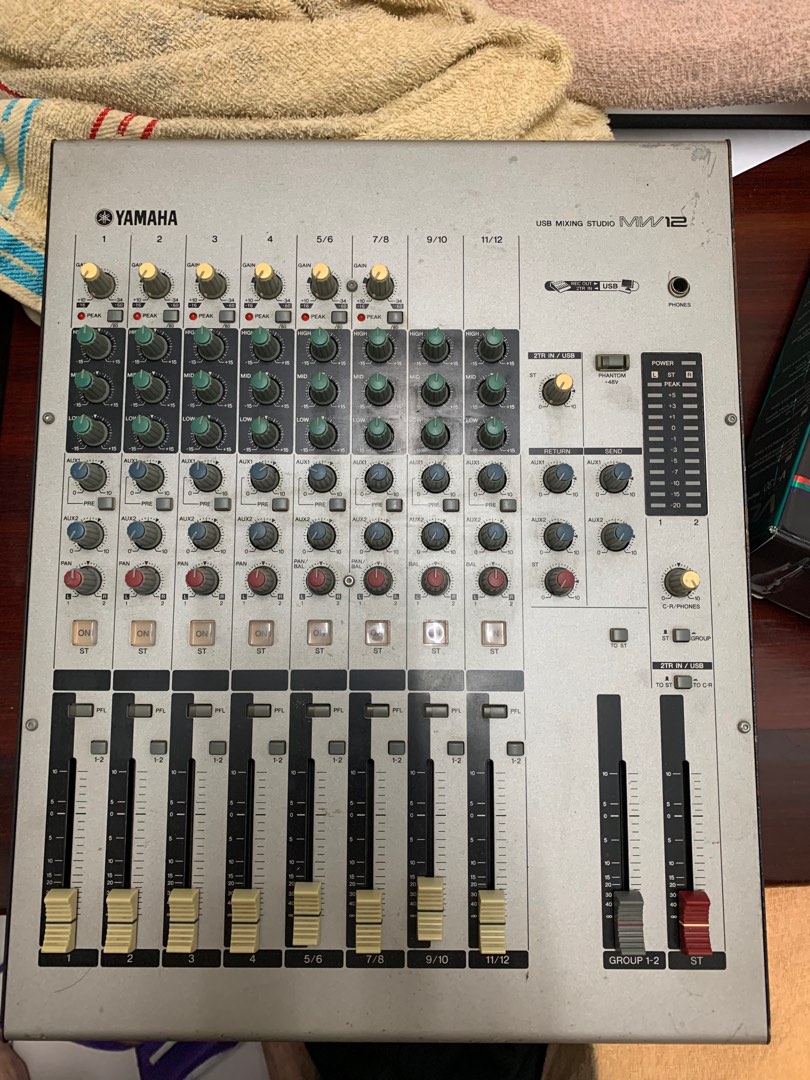 Yamaha MW12 mixer, Audio, Other Audio Equipment on Carousell