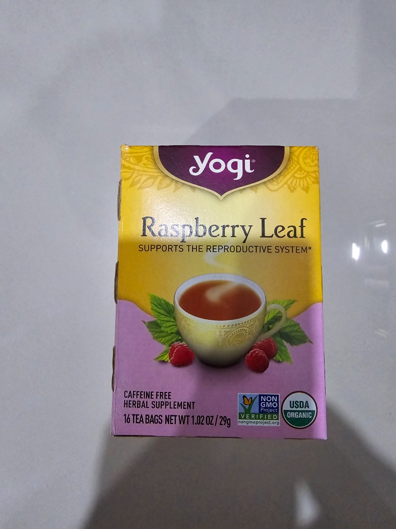 Yogi Raspberry Leaf (expiring on 27Feb2025), Babies & Kids, Maternity ...