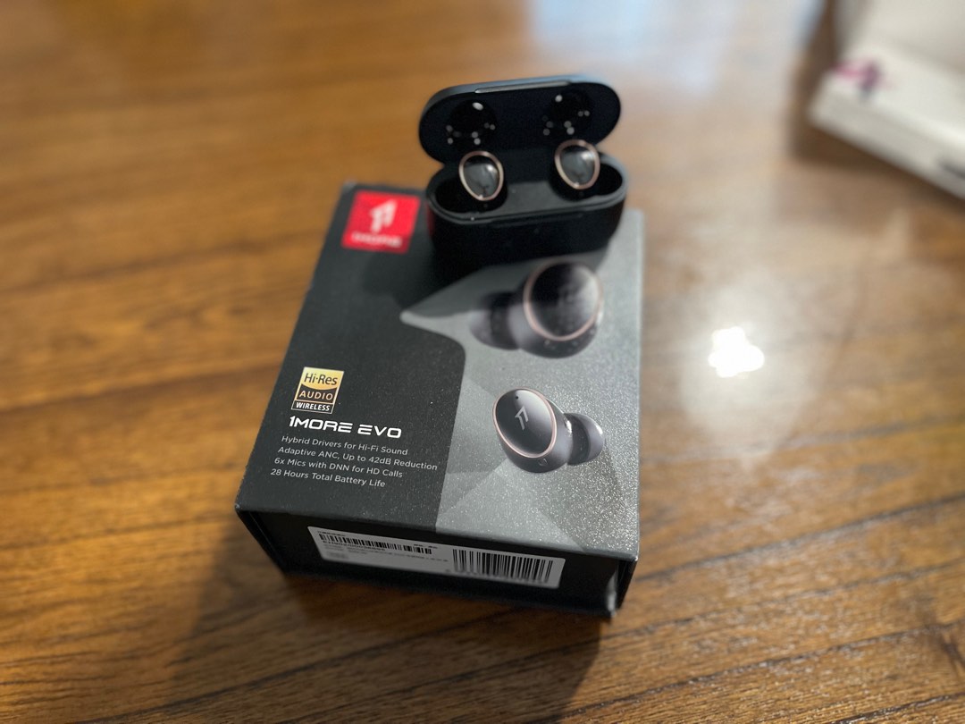 1more EVO Evolution of Sound flagship Hi-res wireless earbuds LDAC Bluetooth 5.2, Audio ...