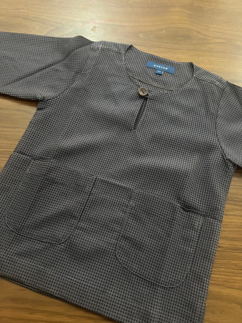 (2-3yo) KHATAM NADIM BOY TOP, Babies & Kids, Babies & Kids Fashion on ...