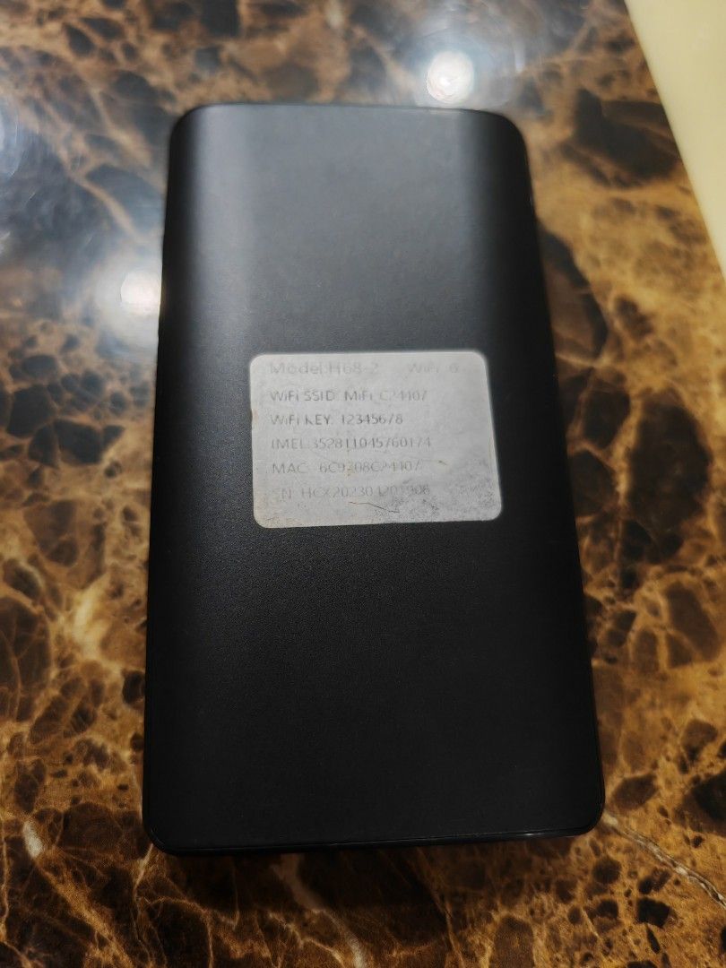 5G Modem Portable Router Mifi H68-2 Wifi Sim 4G 3G, Computers & Tech ...