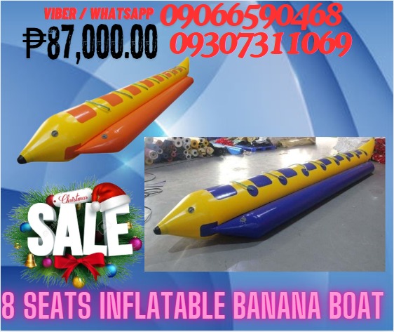 8 persons inflatable banana boat for sale brand new, Everything Else ...