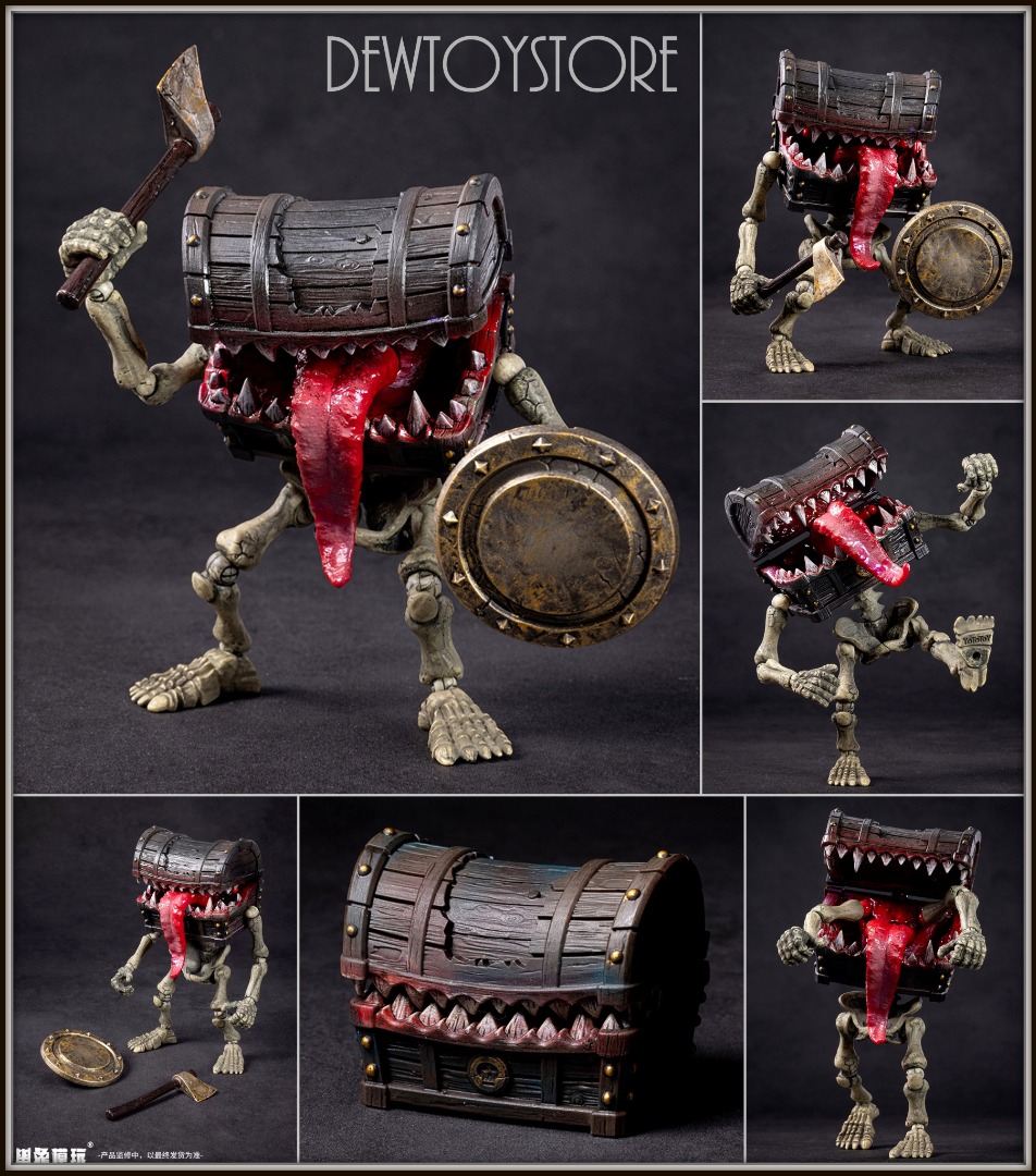 ⭐ [𝗣𝗿𝗲-𝗼𝗿𝗱𝗲𝗿] Yoto Toys 幽兔模玩 1/12 Action Figure - Mimic Skeleton ...