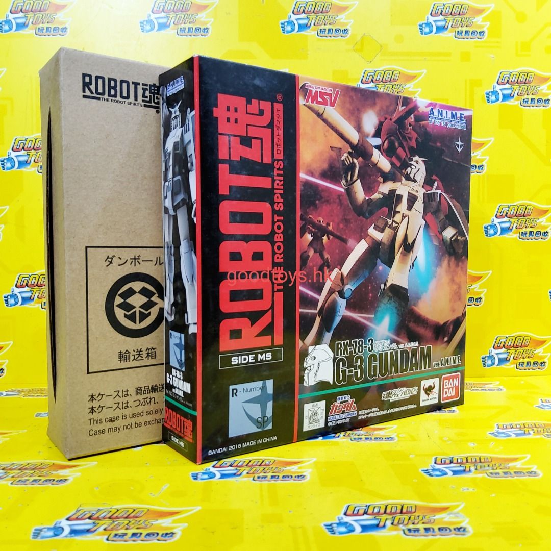 中古已開封 變黃 欠特效激光劍 BANDAI 魂商店限定 ROBOT 魂 SP RX-78-3 G-3 GUNDAM VER. A.N.I.M.E G3 高達, 興趣及遊戲, 玩具 & 遊戲類 ...
