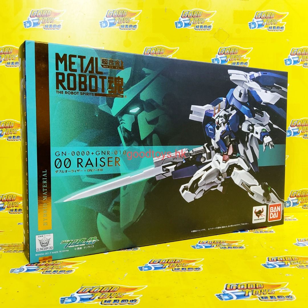 中古已開封 BANDAI 超合金 METAL ROBOT魂 GN-0000+GNR-010 00 RAISER, 興趣及遊戲, 玩具 & 遊戲類 - Carousell