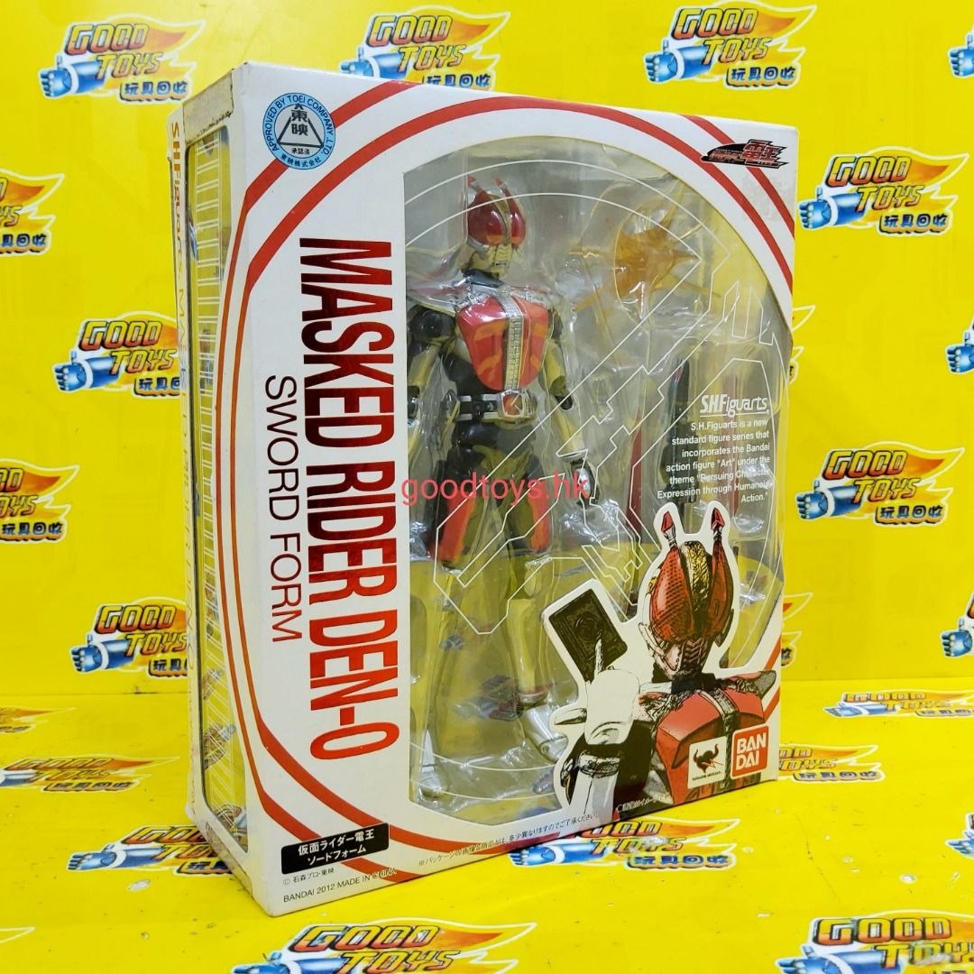 中古已開封 BANDAI SHF MASKED RIDER DEN-O SWORD FORM 幪面超人 假面騎士 電王 聖劍形態, 興趣及遊戲 ...