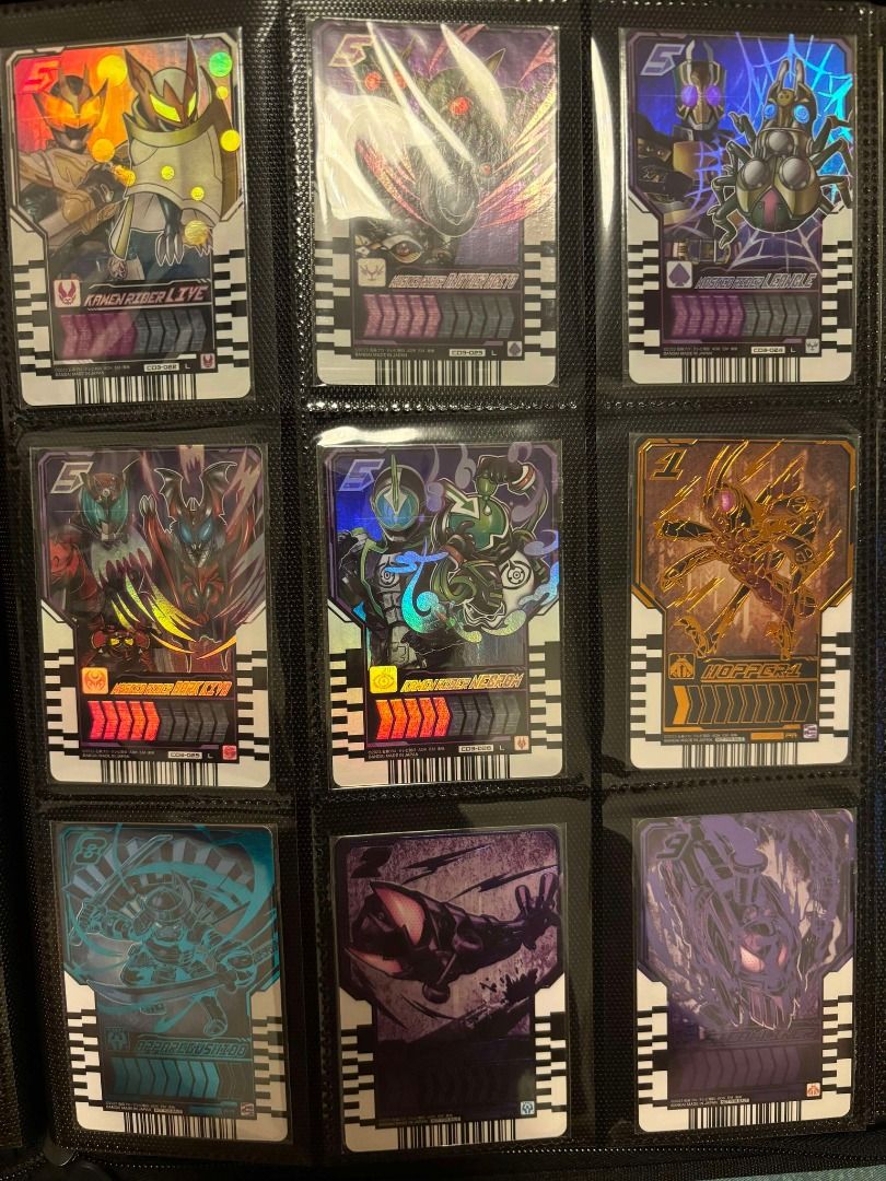 幪面超人 kamen rider Gotchard phase 01/02/03/04/EX/餅卡01/02/03/特典 大全套卡, 興趣及遊戲, 玩具 & 遊戲類 - Carousell