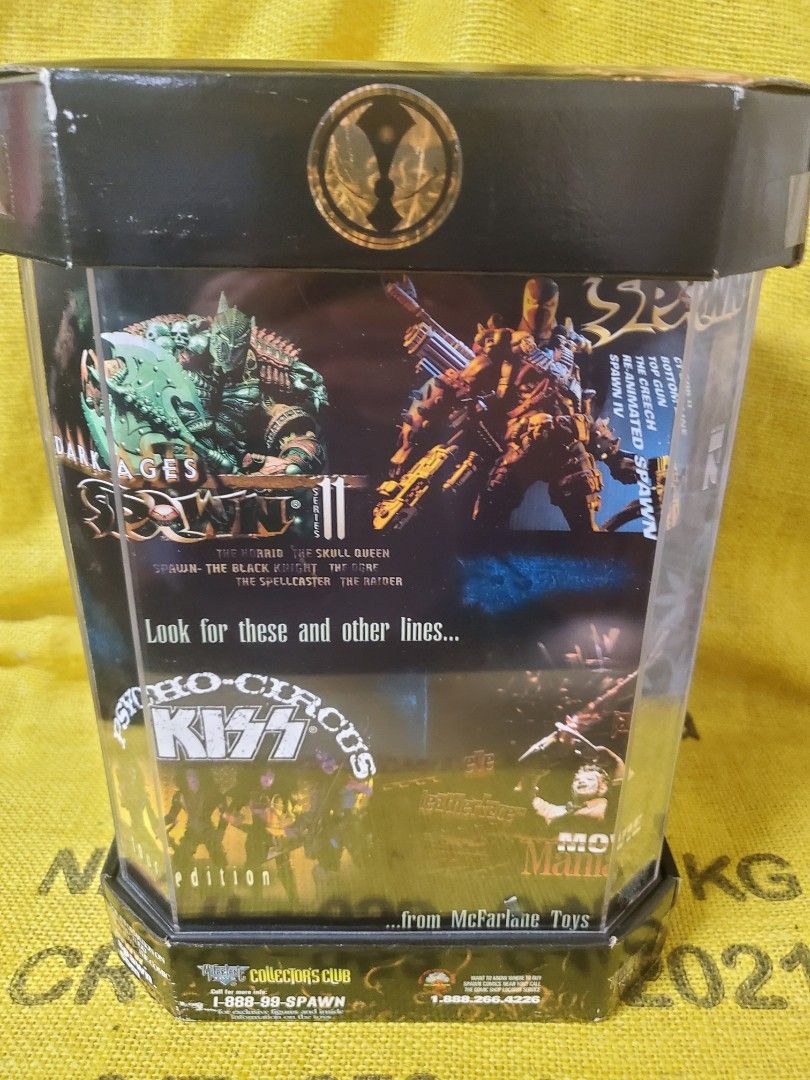 售 McFarlane 麥法蘭 閃靈悍將 再生俠 Burnt Spawn, 書籍、休閒與玩具, 玩具、公仔、桌遊在旋轉拍賣