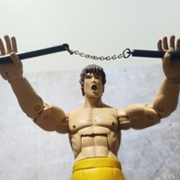 Action Figure Game Street Fighter Character Fei Long Sota Yellow ...