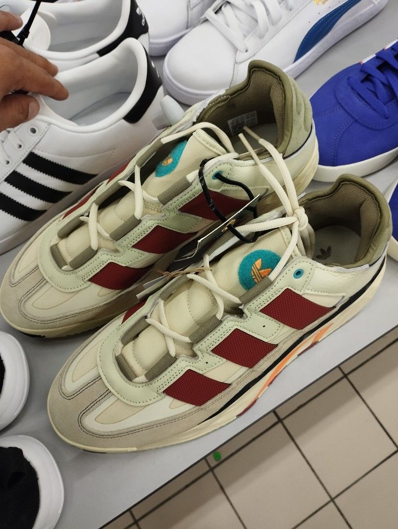 Adidas niteball beige, Men's Fashion, Footwear, Sneakers on Carousell