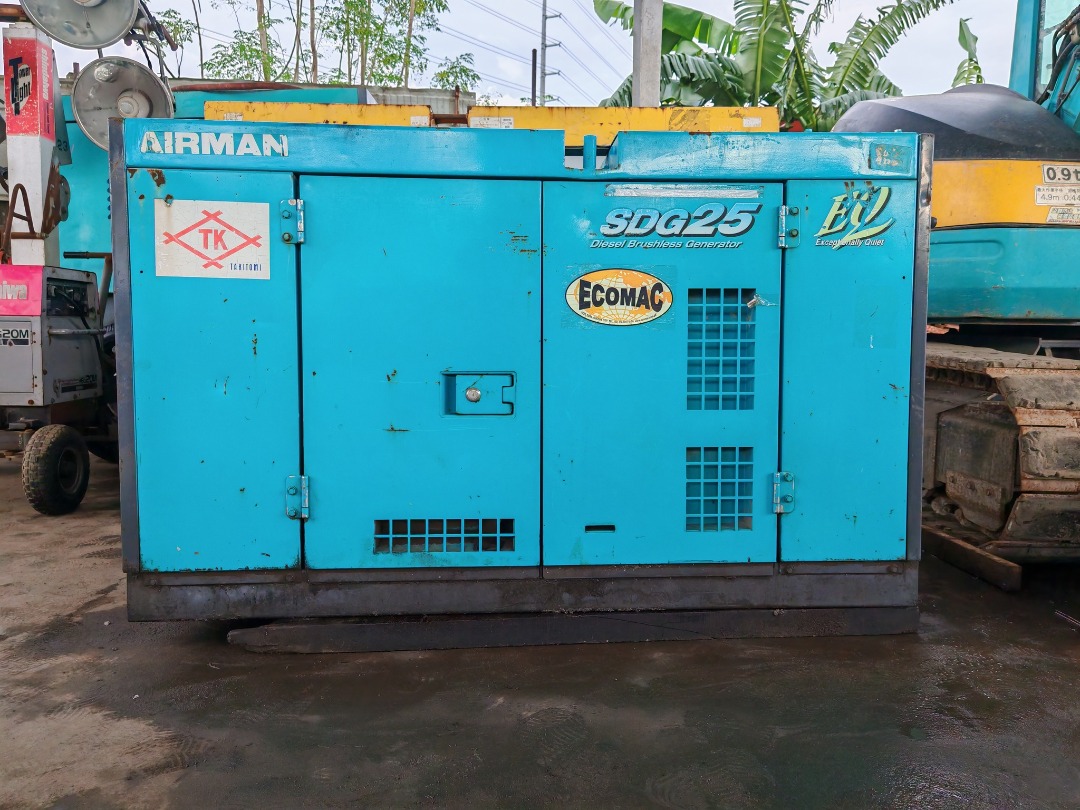 AIRMAN GENERATOR 25 KVA, Commercial & Industrial, Construction Tools ...