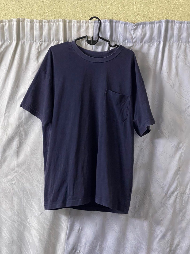 Akio Hasegawa AH.H Beams Japan Navy Blue Oversize Two Way Tshirt, Men's ...