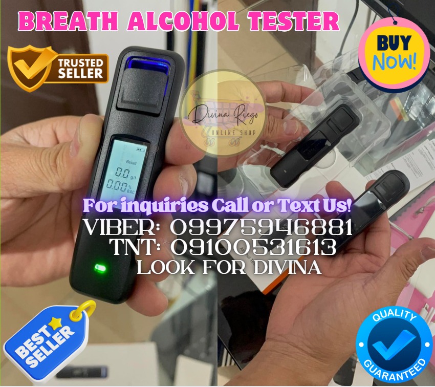 Alcohol Tester Breath Drunk Driving Analyzer LCD Screen, Beauty ...