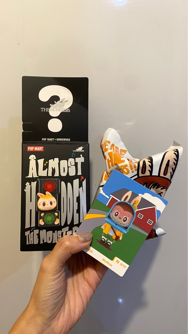 Almost hidden labubu, Toys & Collectibles, Mainan di Carousell