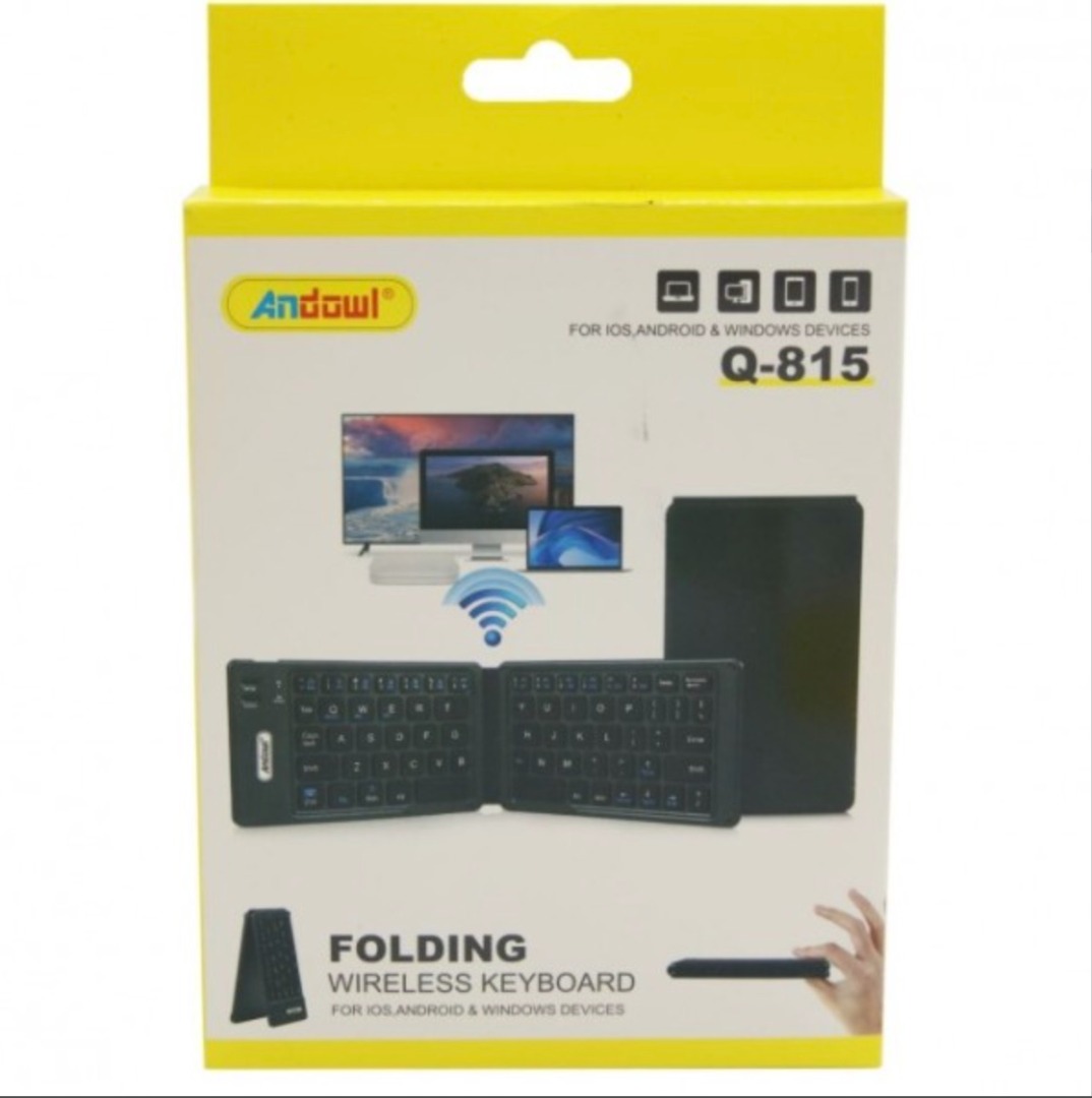 Andowl Q815 Folding Wireless Keyboard For Android And Windows Devices ...