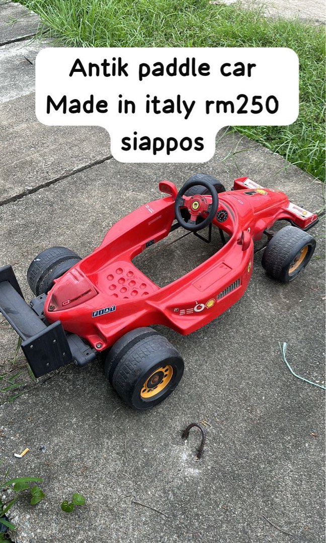 Antik paddle car made in Italy ( kelantan, Hobbies & Toys, Collectibles ...