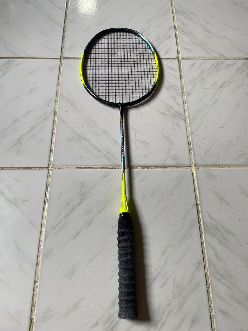 apacs badminton racket - with free case and shuttlecocks, Sports ...