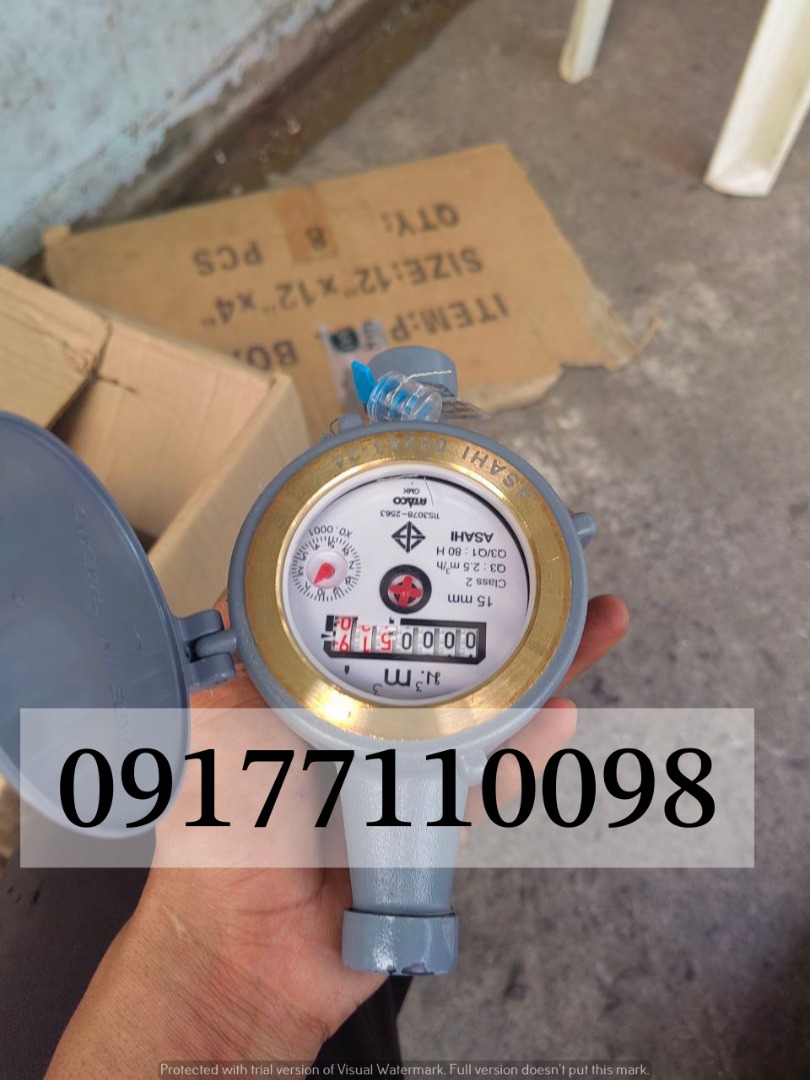 Asahi water meter, Commercial & Industrial, Construction Tools ...