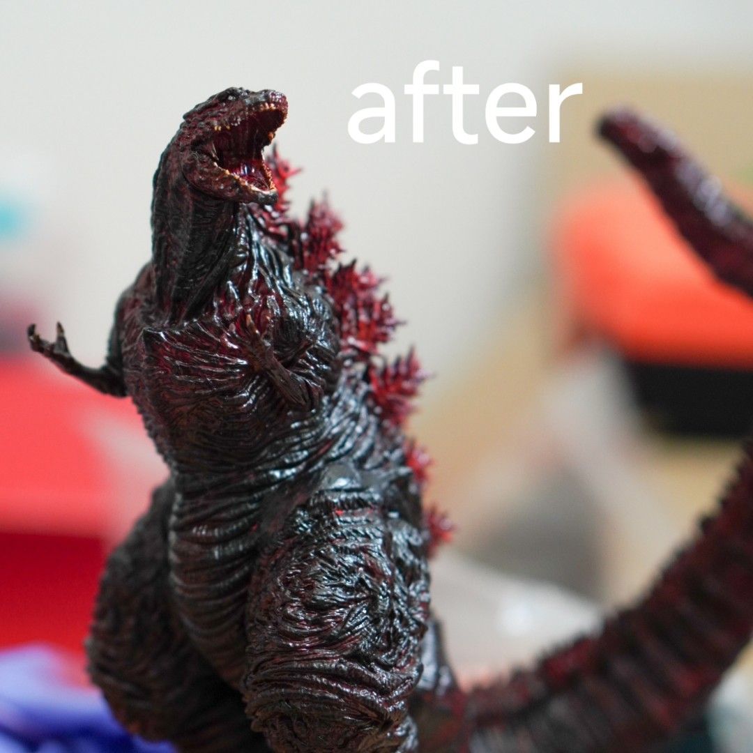 banpresto SJHU Shin Godzilla repaint, Hobbies & Toys, Toys & Games on ...