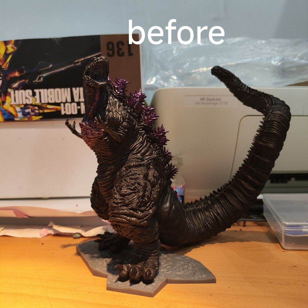banpresto SJHU Shin Godzilla repaint, Hobbies & Toys, Toys & Games on ...