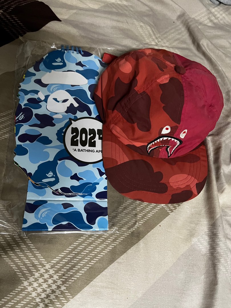 Bape Camo Shark Panel, Men's Fashion, Watches & Accessories, Cap & Hats on Carousell