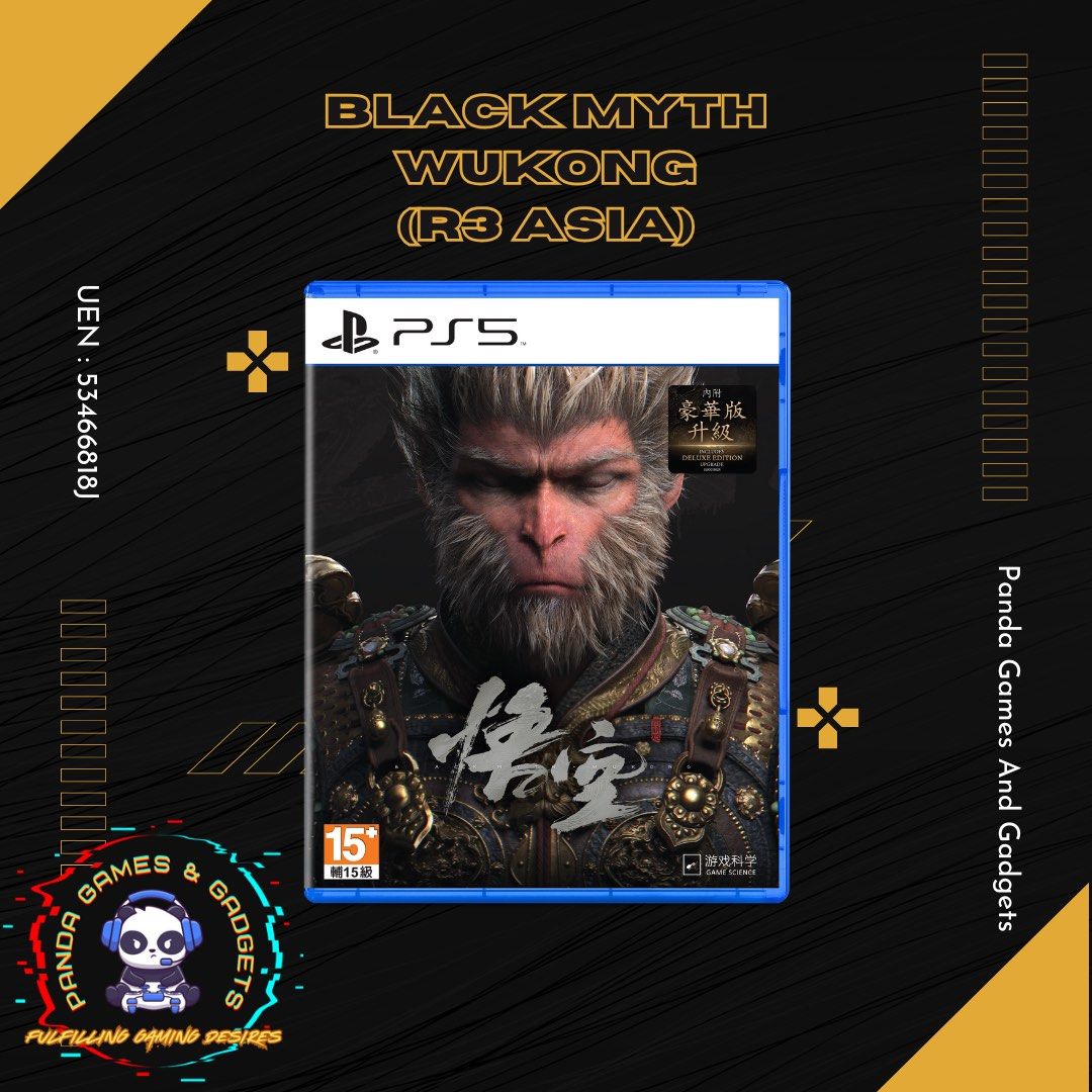 Black Myth Wukong Deluxe Edition (R1|R3) (PS5), Video Gaming, Video ...