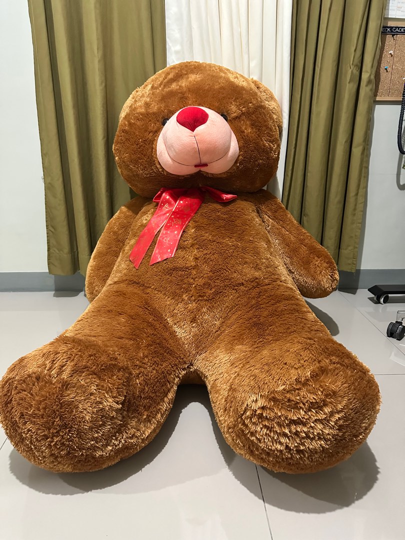 Blue Magic Stringbean, Jr. XXXL Moccasin Life-Size Bear Stuffed Toy ...