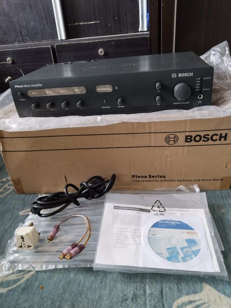 BOSCH POWER AMPLIFIER KARAOKE, Audio, Other Audio Equipment on Carousell