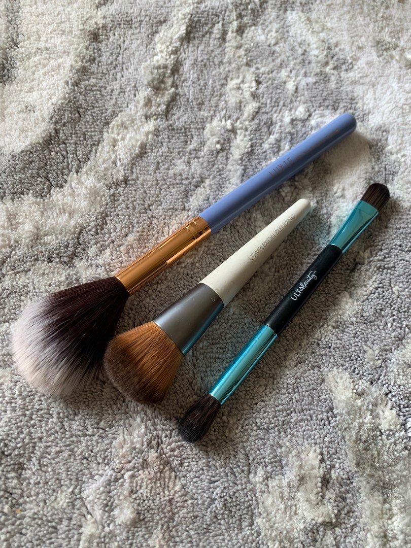 SET OF 3 - Branded assrtd Brushes - like new - ULTA BEAUTY/LUXIE ...