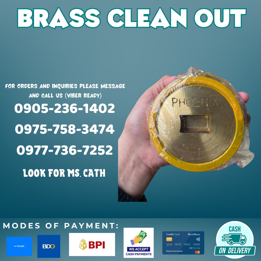 BRASS CLEAN OUT, Commercial & Industrial, Construction & Building ...