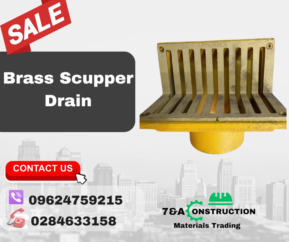 Brass Scupper Drain, Commercial & Industrial, Construction & Building ...