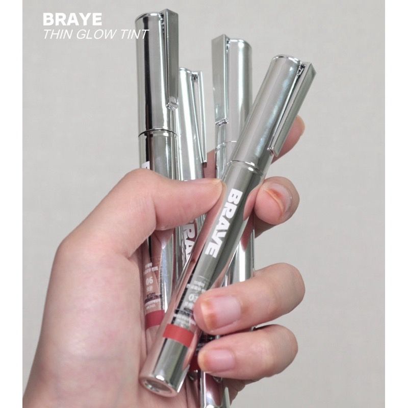 預訂｜BRAYE Thin Tint Glow 鋼筆亮面染色唇釉, 美容＆個人護理, 健康及美容 - 皮膚護理, 化妝品 - Carousell