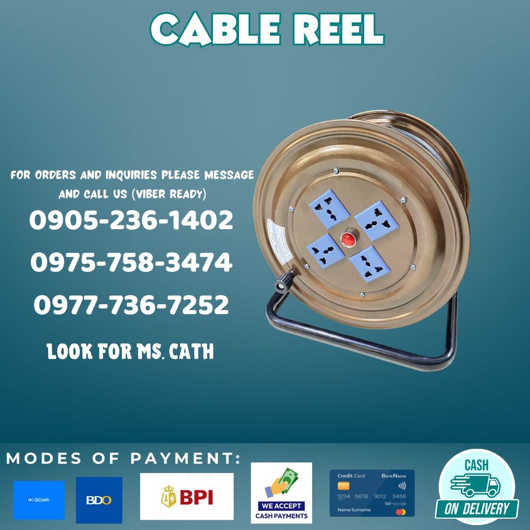 CABLE REEL, Commercial & Industrial, Construction & Building Materials on Carousell