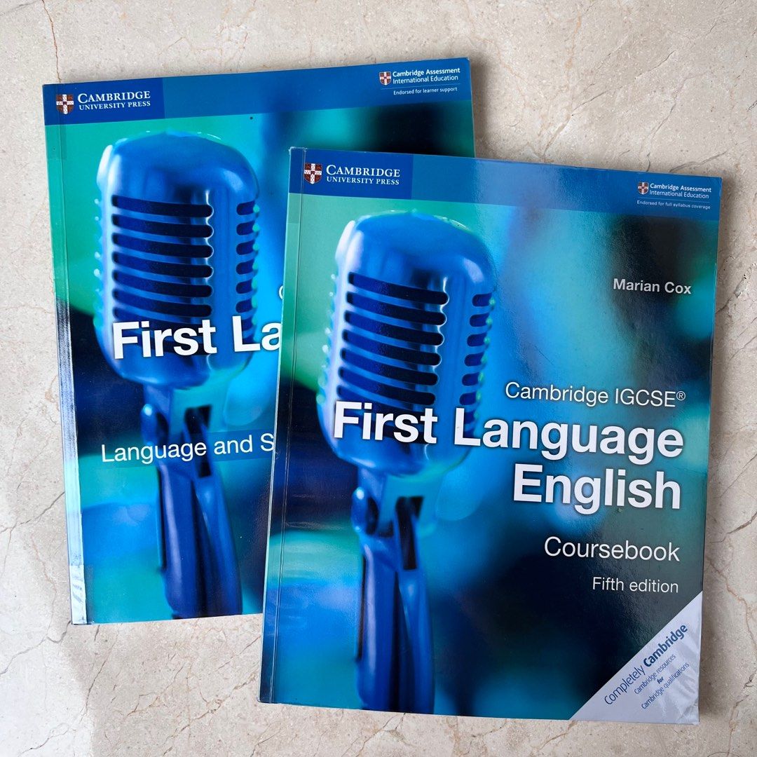 Cambridge IGCSE First Language English Coursebook & Language and Skills ...