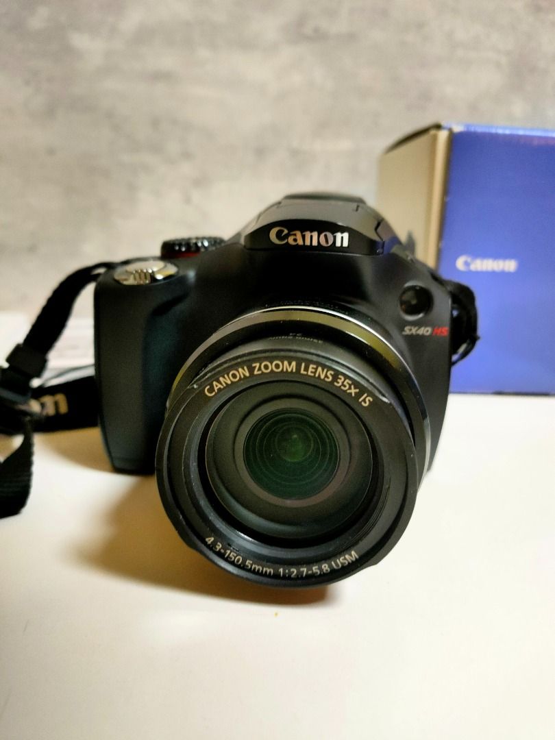 Canon PowerShot SX40HS superzoom 35x full HD sx40 HS zoom lens camera ...