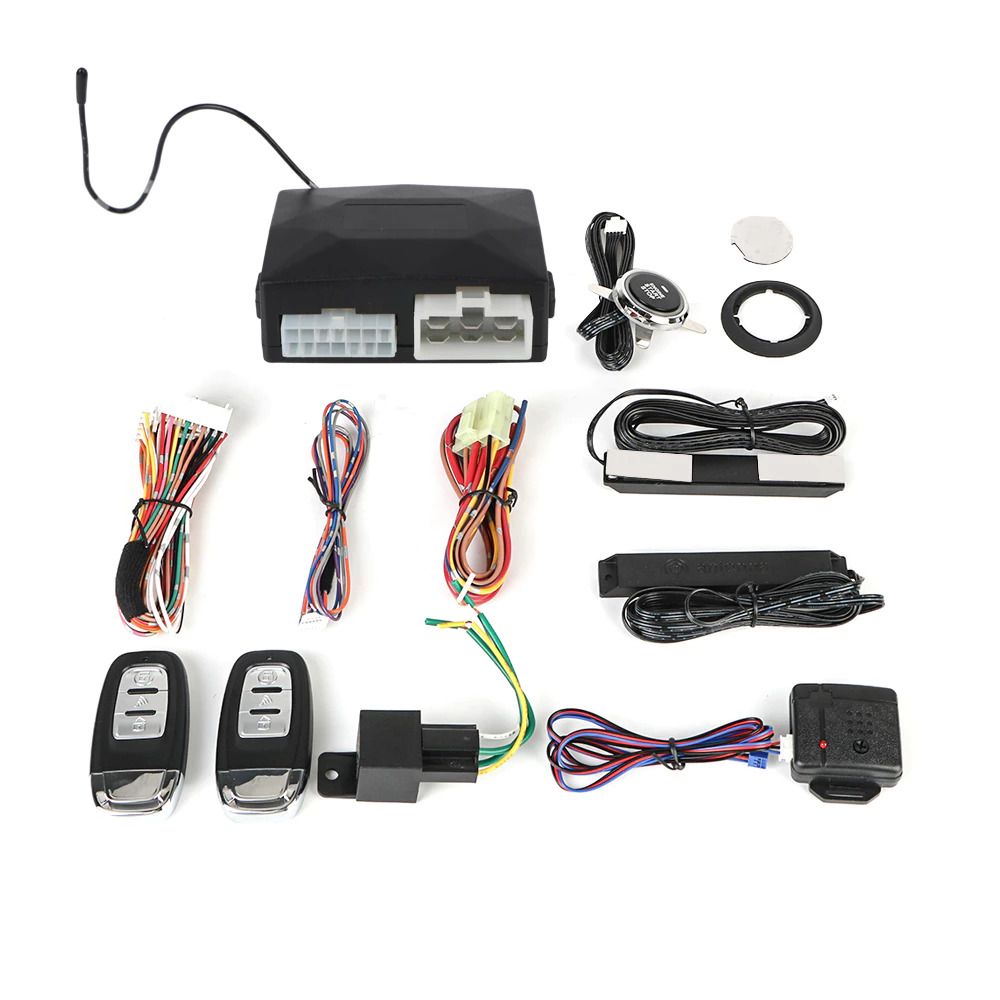Car Starter Alarm Smart Bluetooth Autostart Set Auto Start Stop Push ...