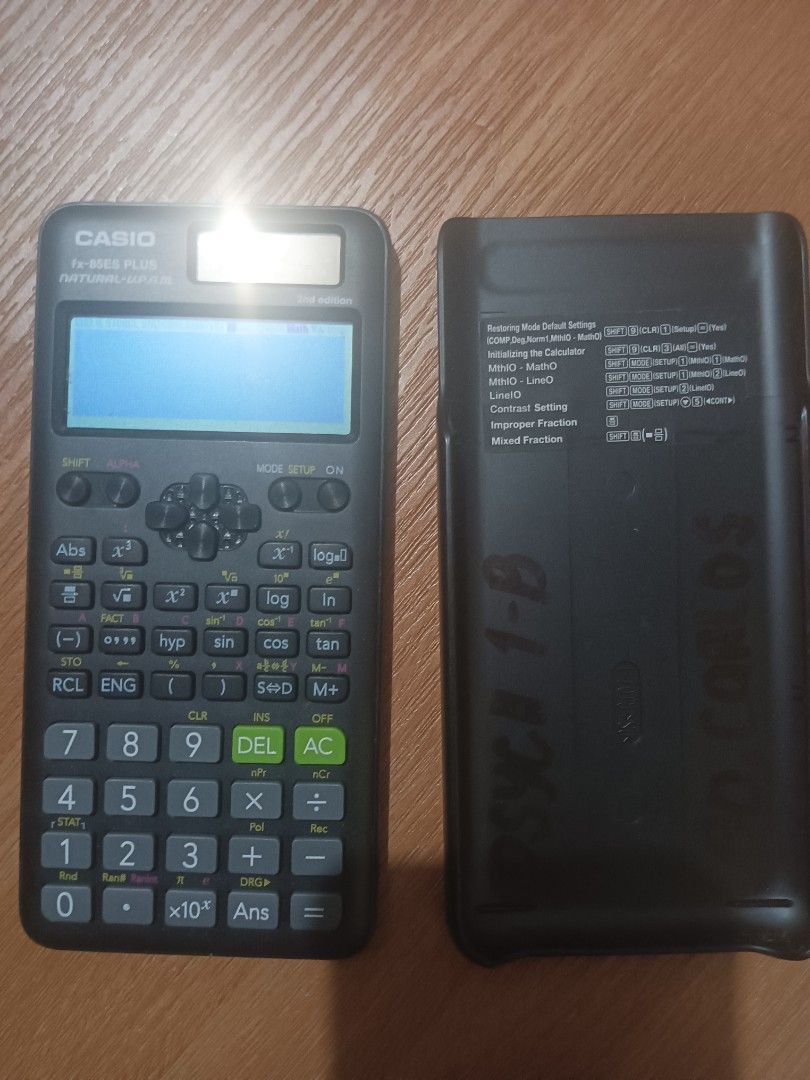 Casio FX-85es plus 2nd Edition, Mobile Phones & Gadgets, Other Gadgets on Carousell