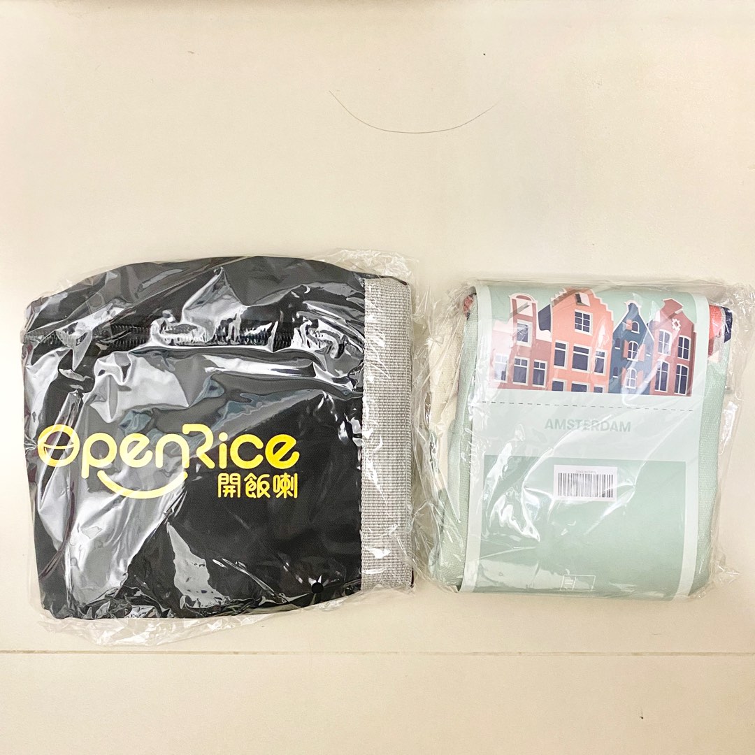 全場最平！送防水旅行袋！Cathay Pacific Amsterdam tote bag 阿姆斯特丹 環保袋 帆布袋 文青tote bag ...