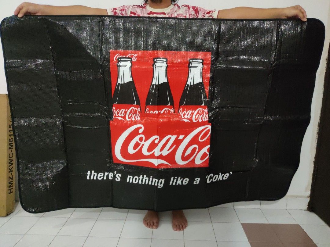 Coca Cola Big Size Mat, Hobbies & Toys, Collectibles & Memorabilia, Fan ...