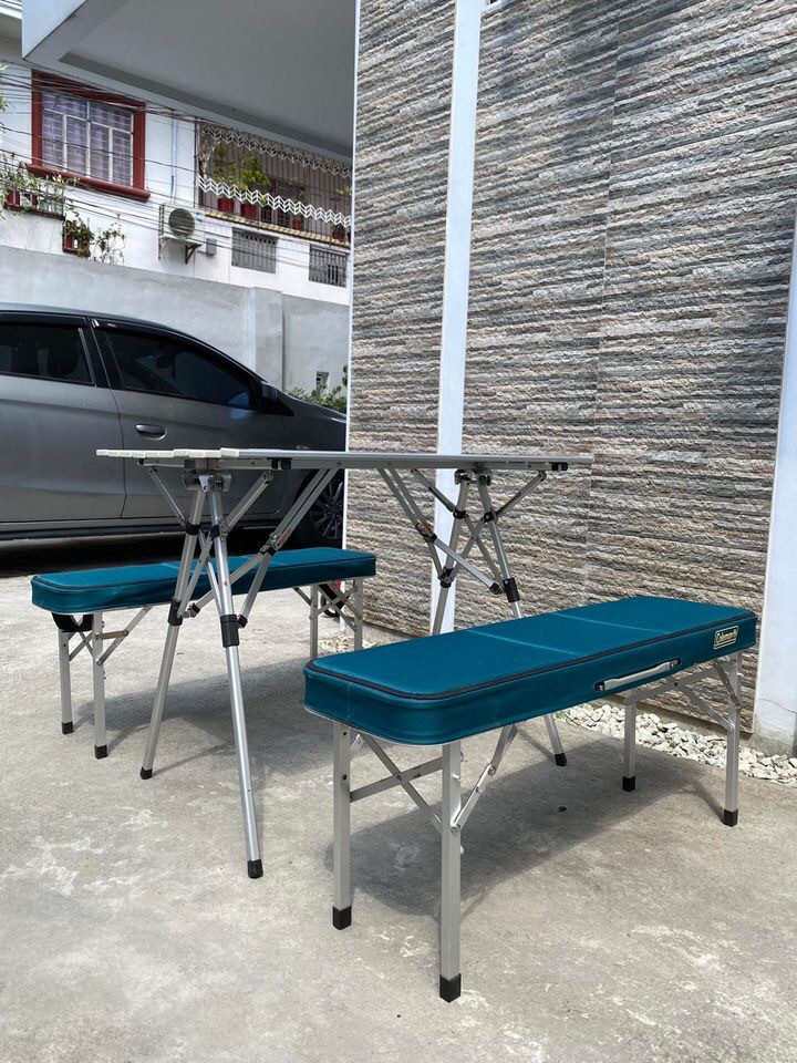 Coleman Picnic Bench Set, Sports Equipment, Hiking & Camping on Carousell
