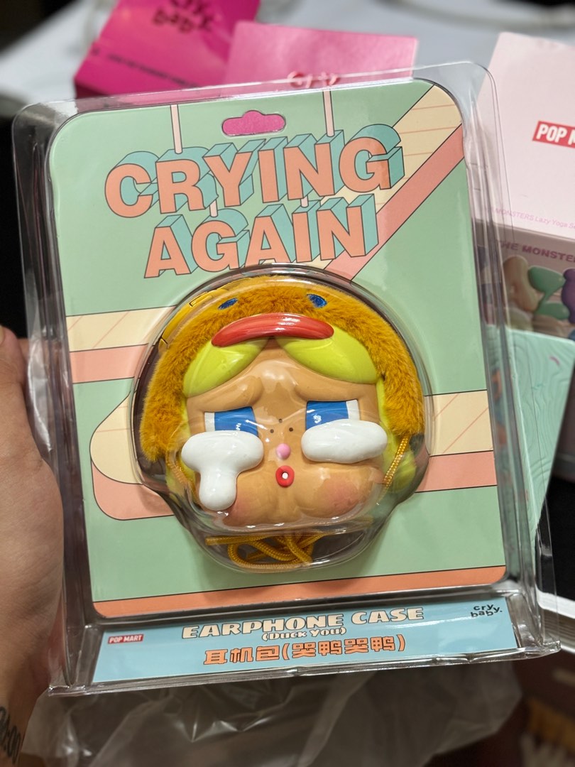 Cry baby Crying Again Earphone case, Hobbies & Toys, Memorabilia ...