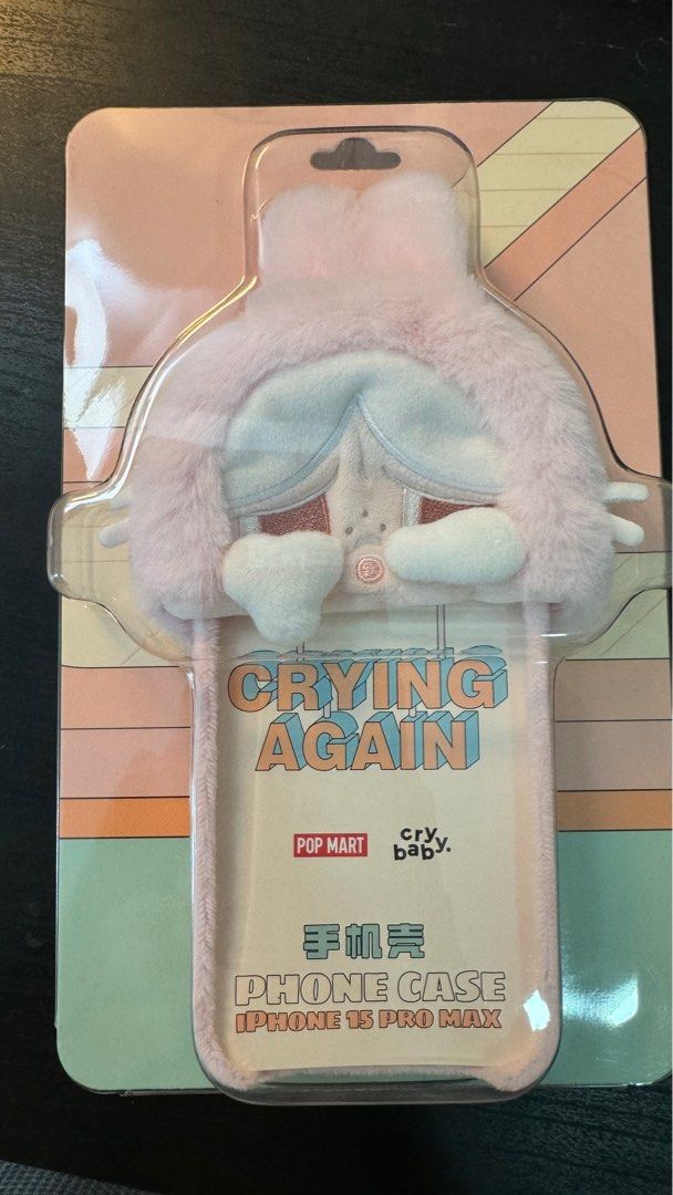 Crying Again Case Iphone 15 Pro Max PopMart, Hobbies & Toys, Toys ...